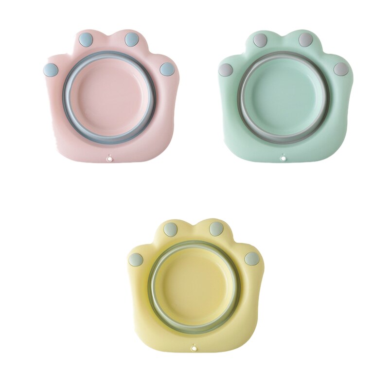Cat Claw Pattern Foldable Portable Washbasin Baby ... – Vicedeal