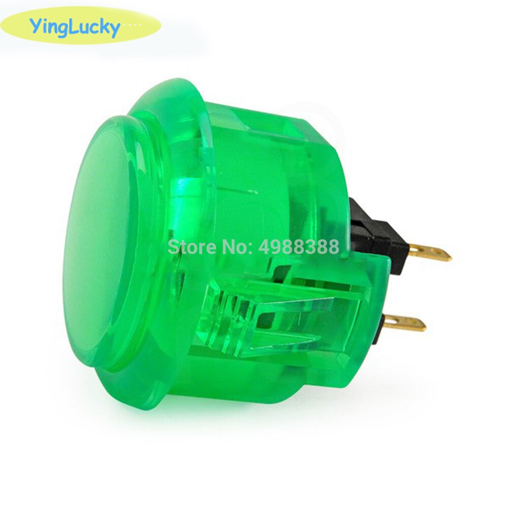 SANWA button Arcade Button 30mm Transparent Push B... – Vicedeal