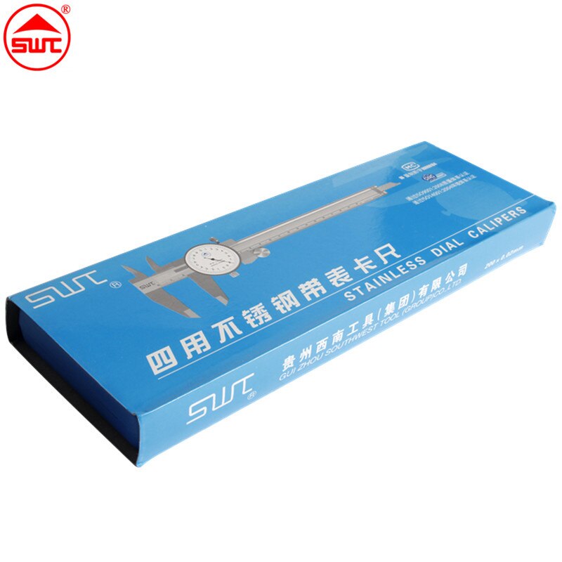 Dial Caliper 8" 0-200mm/0.02 Stainless Steel Shock... – Grandado