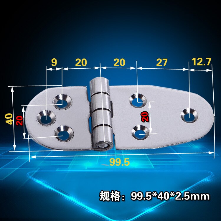 1pcs Thick 2mm/2.5mm Flat Hinge 304 Stainless Stee... – Grandado