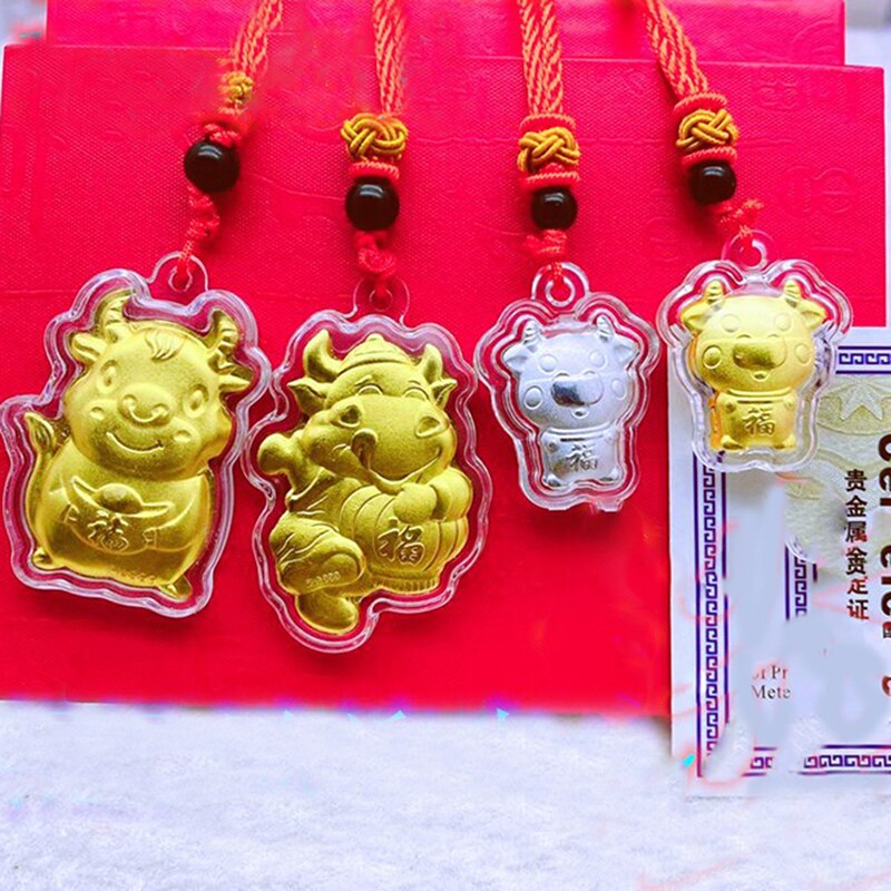 Year of Ox Coin Chinese Commemorative Souvenir Pen... – Vicedeal