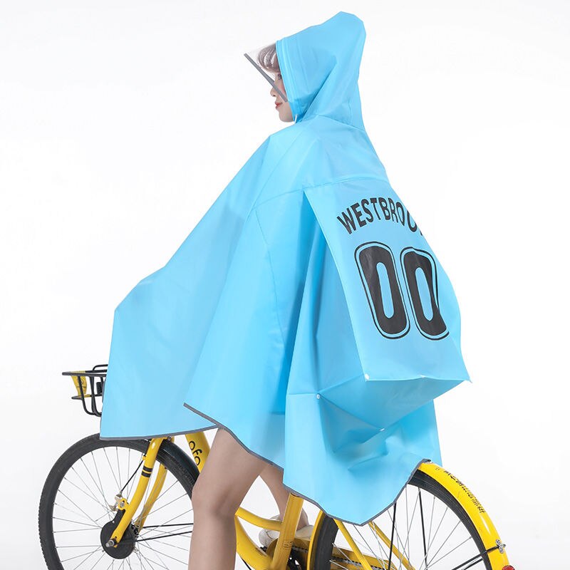 Mens Womens Cycling Bicycle Bike Raincoat Rain Cap... – Grandado