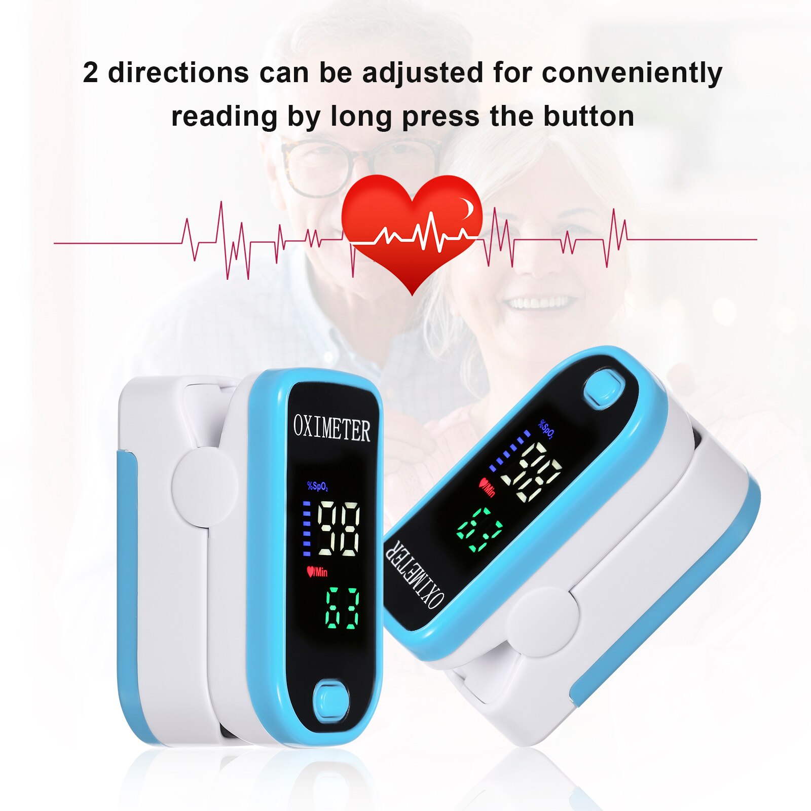 Finger Oximeter Digital Fingertip Pulse Oximeter B... – Grandado