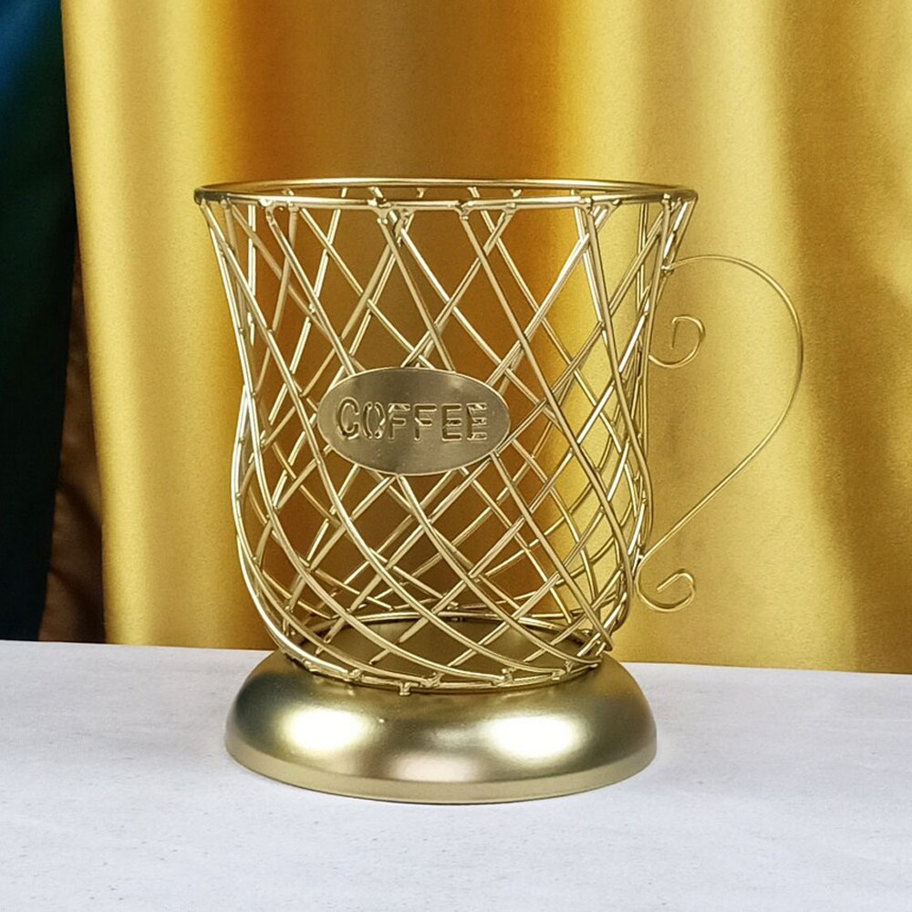 Retro Wrought Iron Coffee Storage Cup Simple Coffe... – Grandado