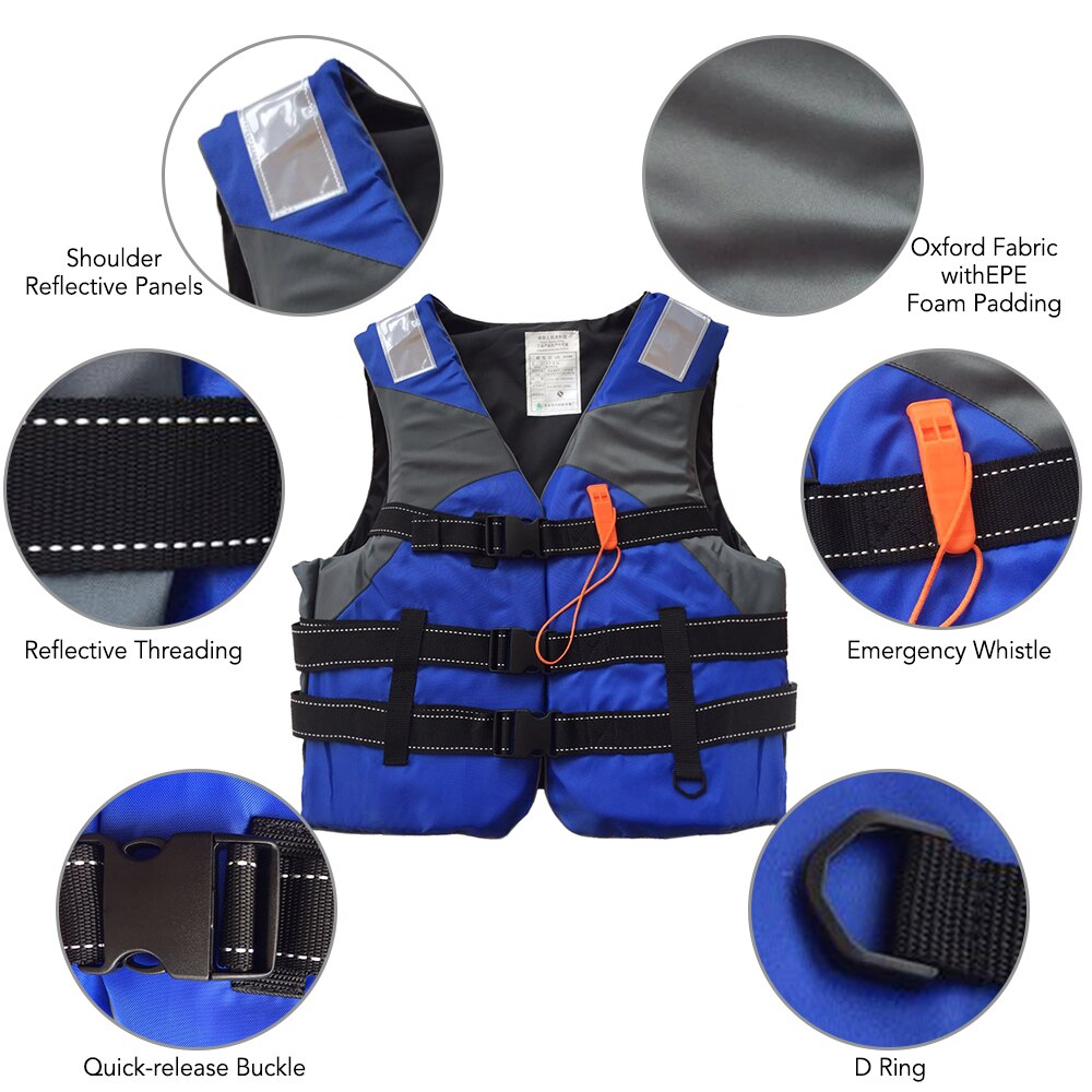 Water Sports Life Jacket Flotation Device Life Ves... – Grandado