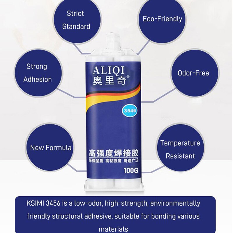 100g Metal Repairing Adhesive Super Glue Industria... – Vicedeal