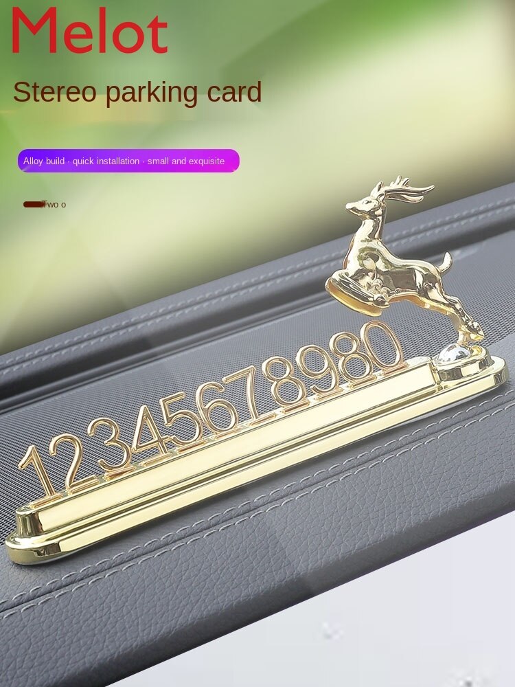 Car Temporary Parking Sign Car Car Moving Car Inte... – Vicedeal