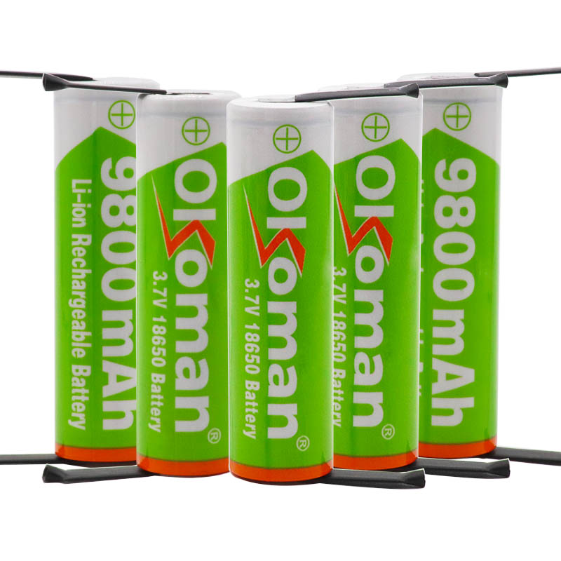 100% Original 3.7 v 9800mah 18650 Lithium Recharge... – Vicedeal