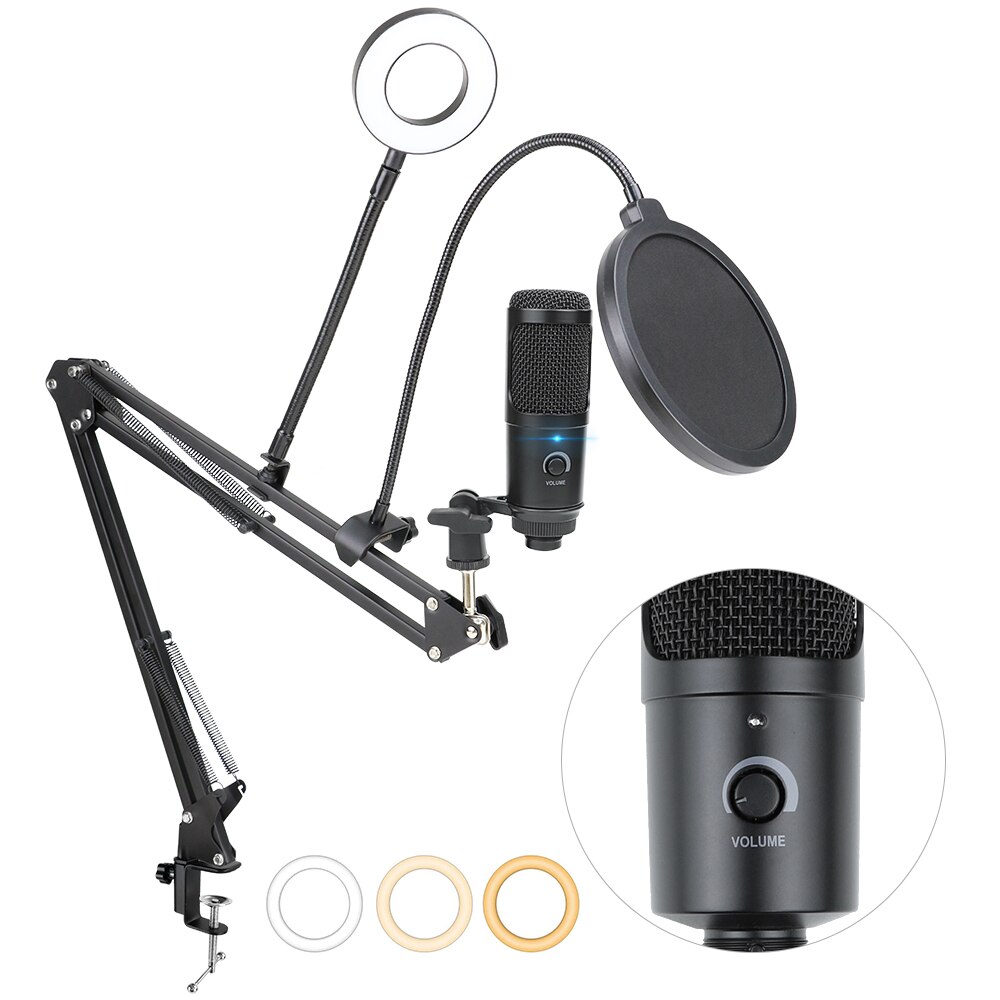 Condenser Microphone Karaoke USB Microphone for Co... – Vicedeal