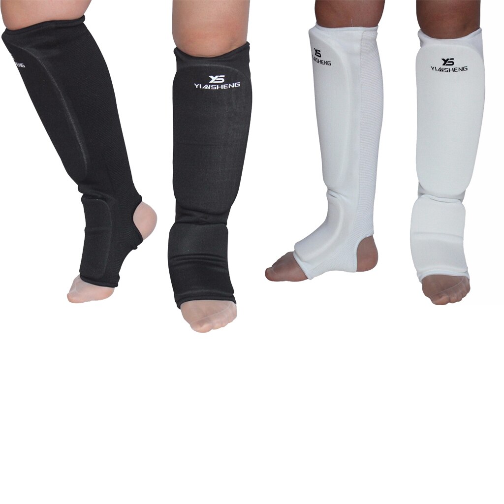 Cloth Shin Instep Guards Taekwondo Karate Foot Spa... – Grandado