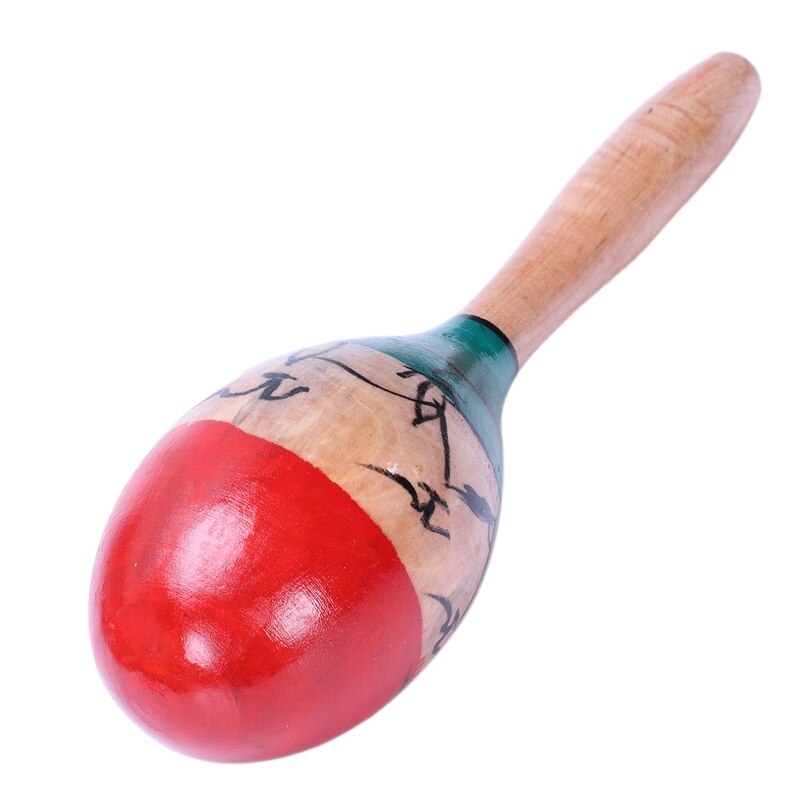 1 Pair Wooden Maracas Durable Large 25Cm Musical E... – Grandado