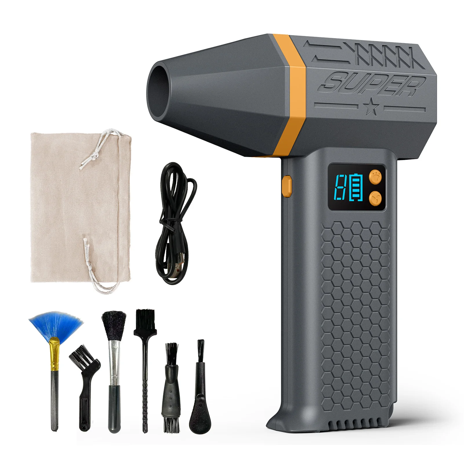 High-Power Rechargeable Air Blower 130000RPM Handh... – Vicedeal