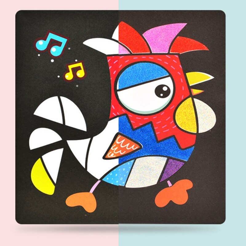 Multi Coloured Children DIY Sand Painting Kit, Col... – Grandado