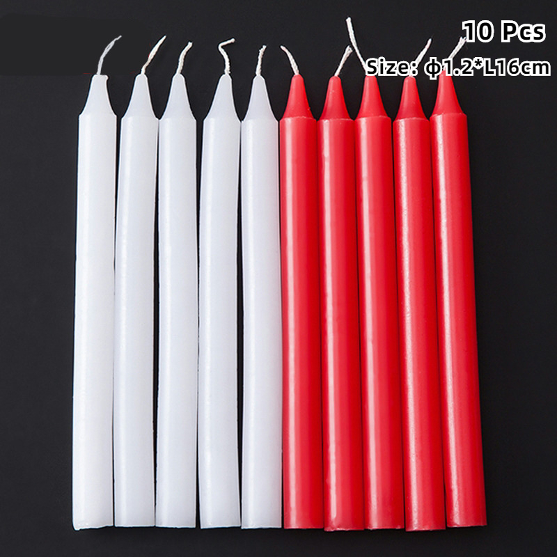 φ1.2cm*L16cm Household Stick Candles for Emergency... – Vicedeal