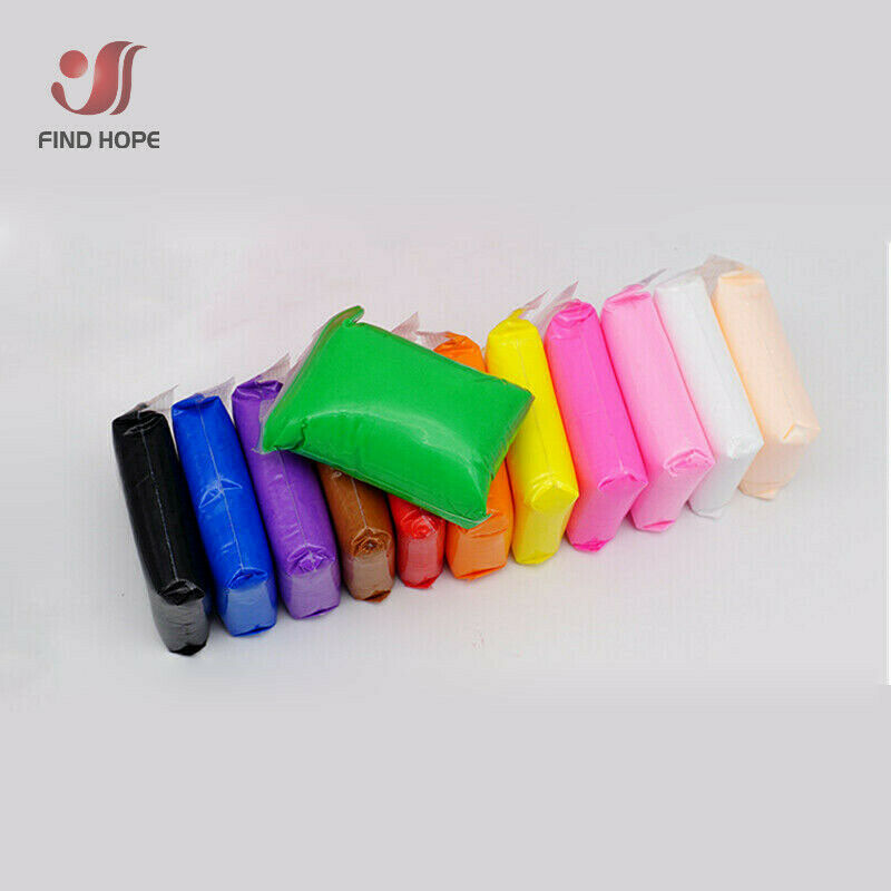 12 Colors Super Light Clay DIY Air Dry Magic Clay ... – Vicedeal