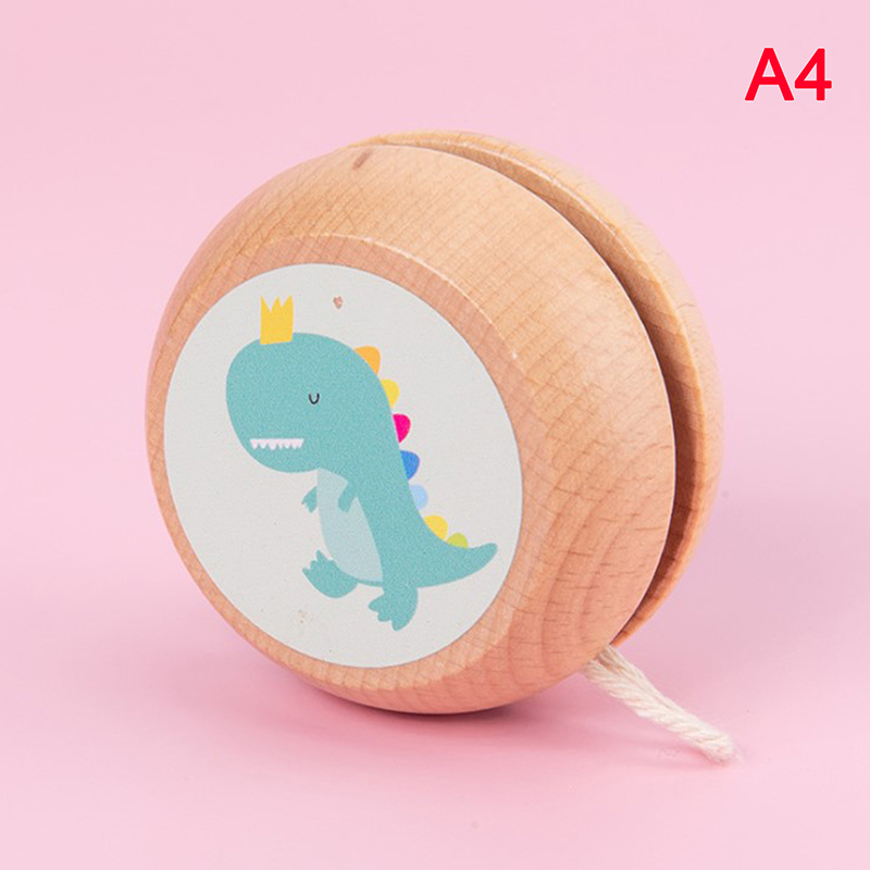 Animal Print Wooden Yoyo Toys Ladybug Toy Kids Yo-... – Vicedeal