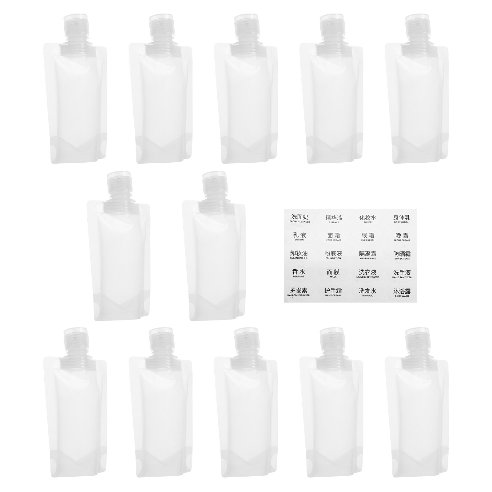 1 Set Van Hervulbare Squeeze Tassen Lege Squeeze Z... – Grandado