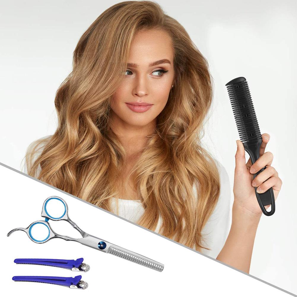 Hair Cutting Scissors Hairdressing Shears Kit Upgr... – Grandado