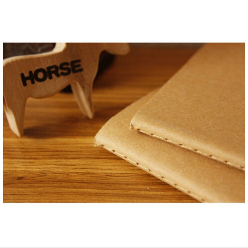 B7 Cowhide Paper Notebooks Blank Notepad Vintage S... – Grandado