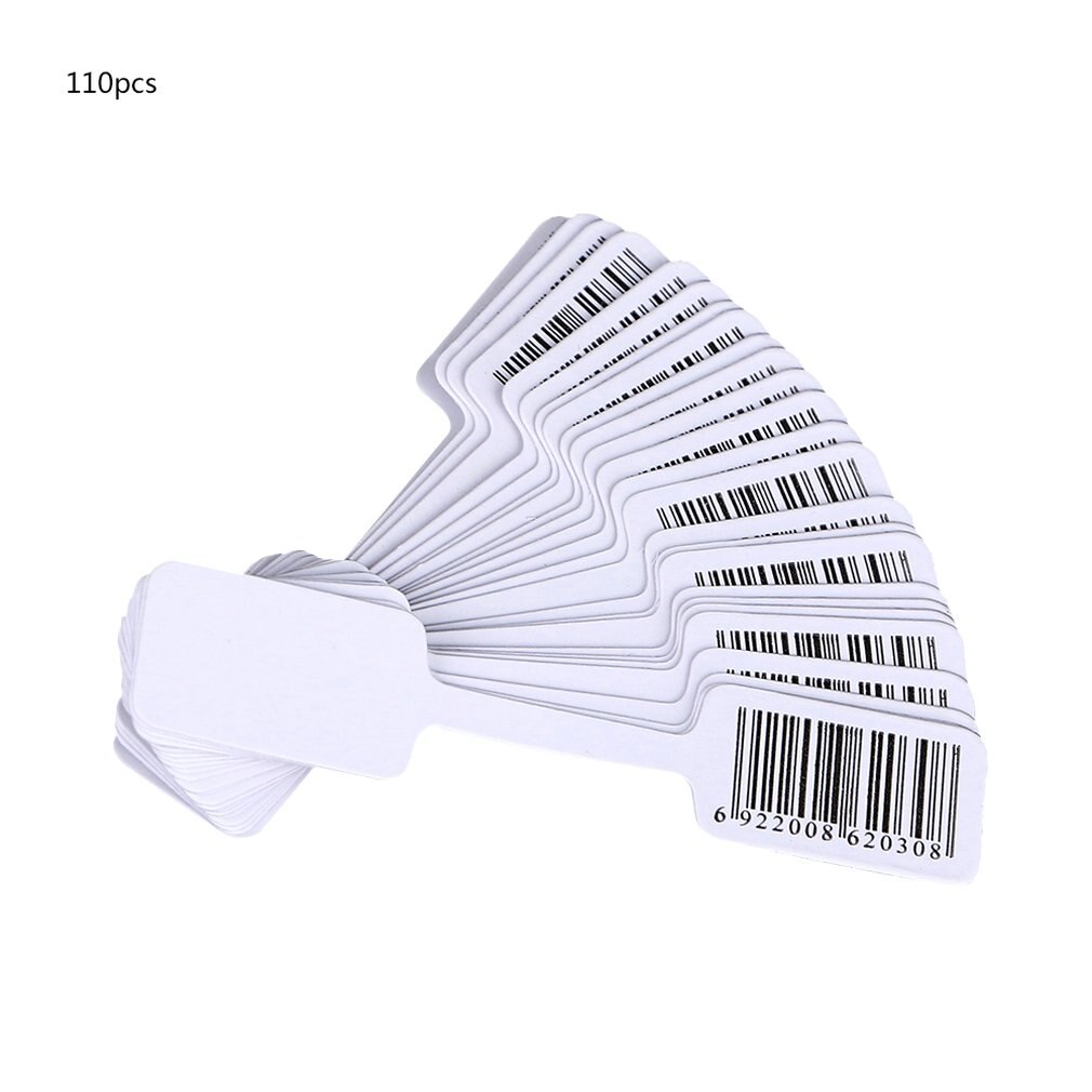 100 Stuks Blanco Barcode Sticker Op Korting Tag Pa... – Vicedeal