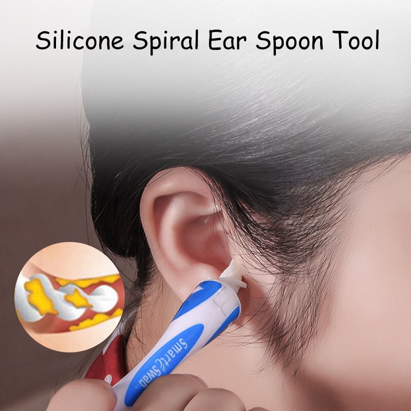 silicone ear spoon tool set ear cleaner ears 16 ca... – Grandado
