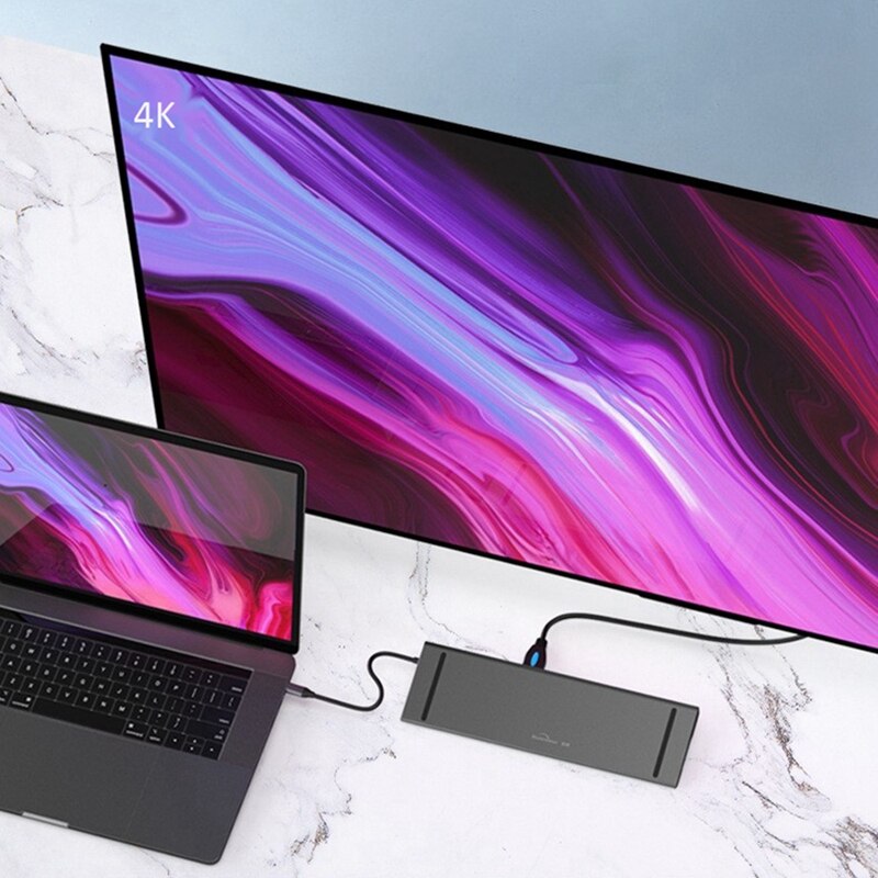 Blueendless Type-C Hub Docking Station Hdmi Dp 11 ... – Vicedeal