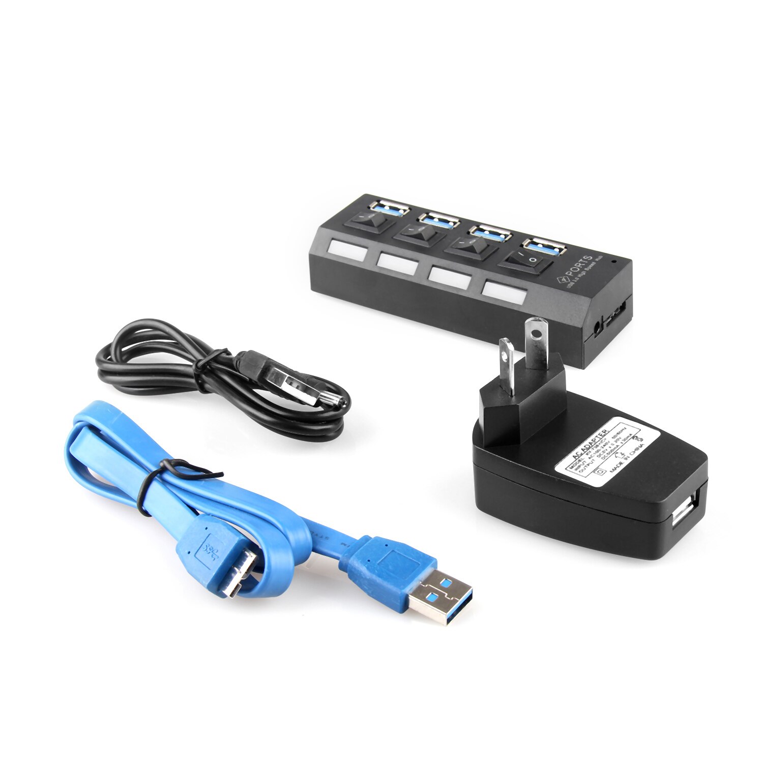 USB 3,0 HUB 4 Port USB 3,0 Splitter Mehrere USB 3,... – Vicedeal