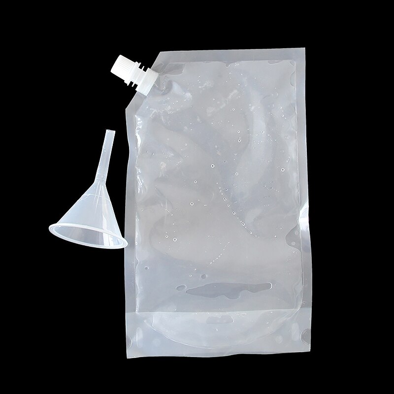 Transparent Plastic Spout Pouch Reusable Durable P... – Grandado
