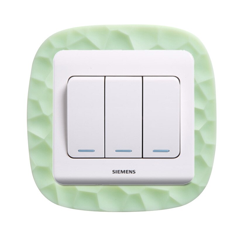 Switch stickers 3d cover room decor 3d silicone on... – Grandado