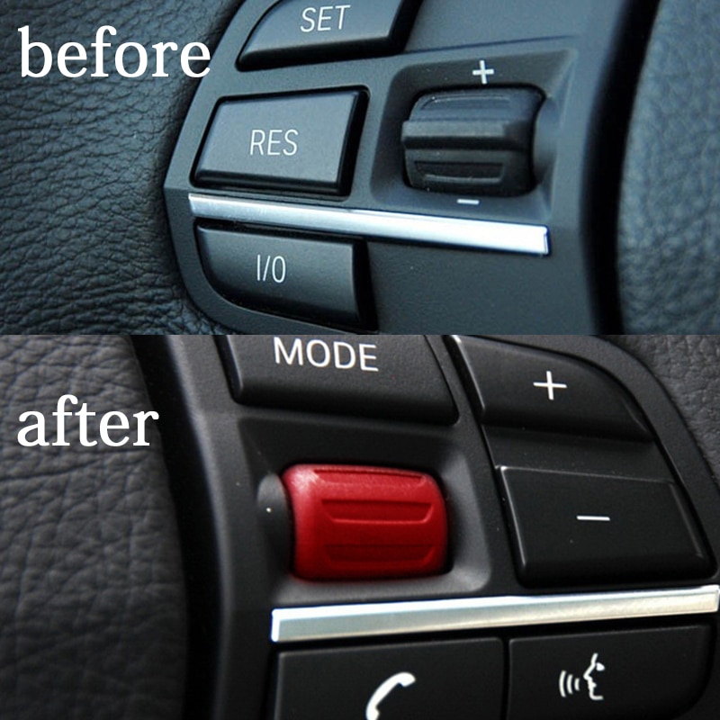 1 Pair Car Styling Steering Wheel Switch Buttons M... – Grandado