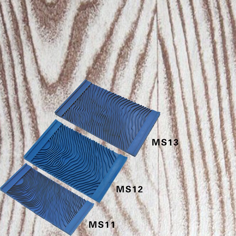 3D Muur Afdrukken Rubber Imitatie Hout Korrelen Pa... – Vicedeal