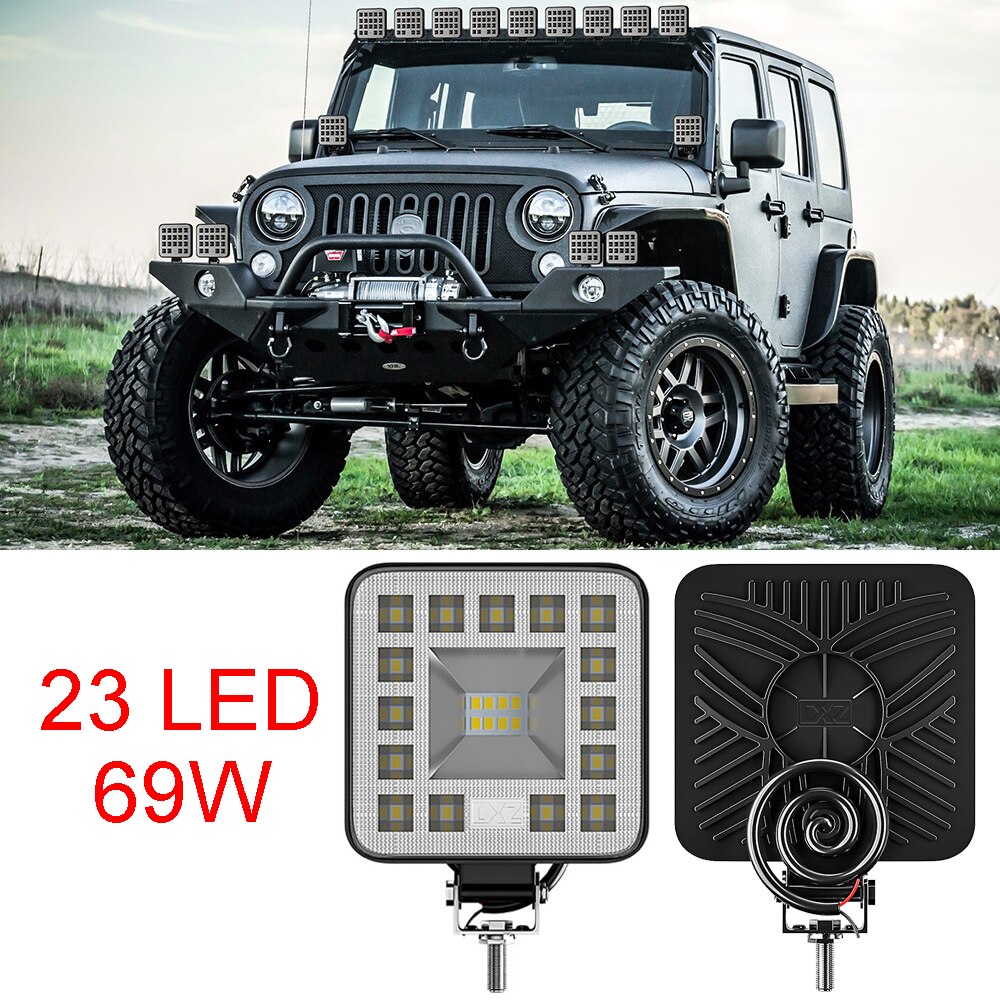 29LED 87W /23LED 69W Work Light 12V 24V Auto Led S... – Grandado