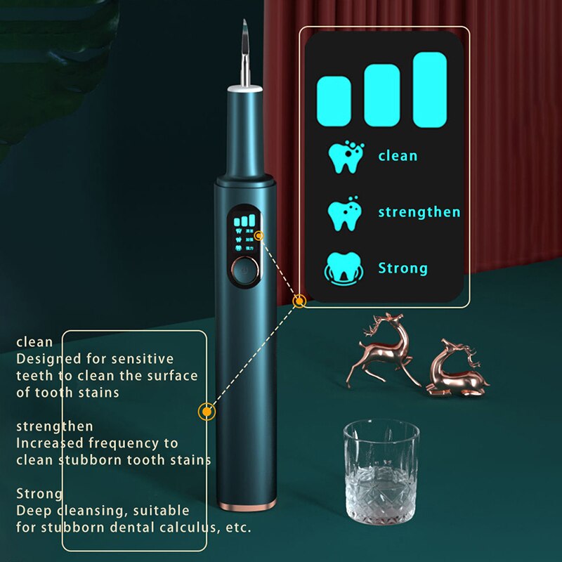 Ultrasonic Dental Scaler Home Calculu Remover Dent... – Vicedeal