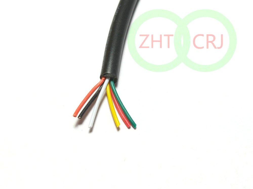 1 Reel 10M Kabel, 28AWG, 6Core, Pvc Kabel 300V 80 ... – Vicedeal