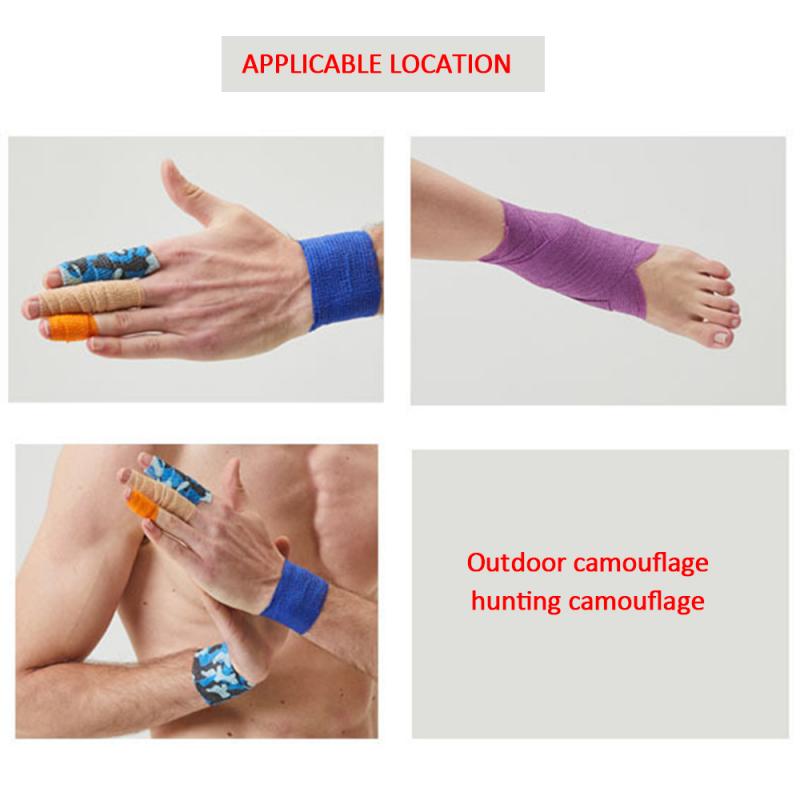 2.5Cm X 4.5M Elastische Bandage Outdoor Waterdicht... – Grandado