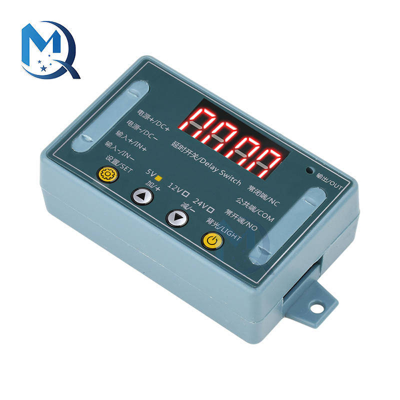 Time Delay Relay DC 5V 12V 24V Timer Module Trigge... – Grandado