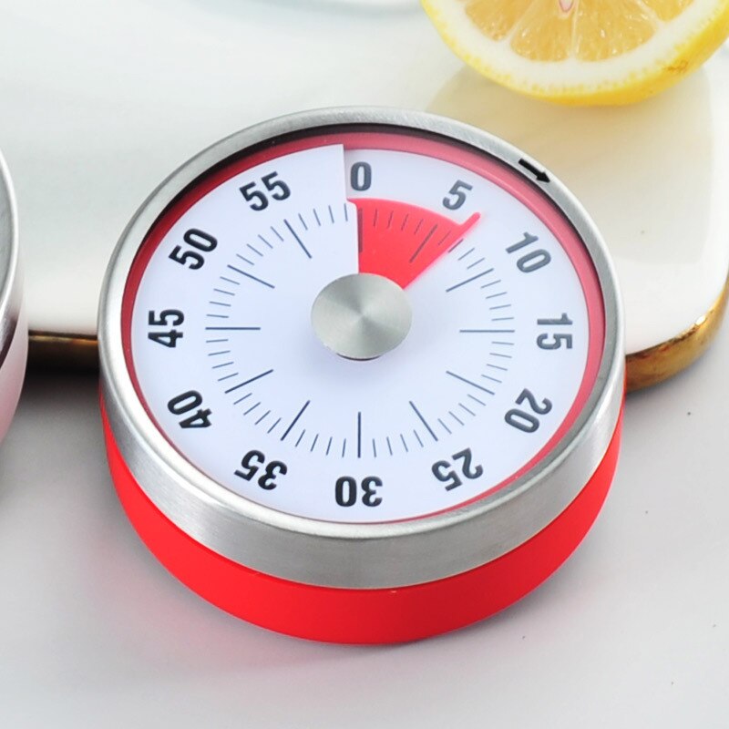 Round Kitchen Timer Mechanical Cooking Alarm Count... – Grandado