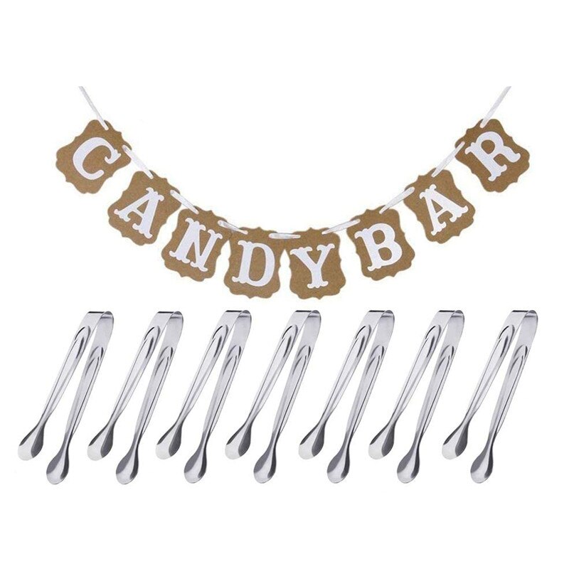 Candy Bar Party Set Candy Bar Banderines Banner Pi... – Grandado