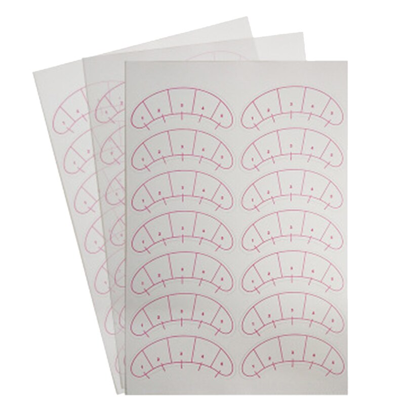 10 Vellen Wimper Extension Stickers Mapping Onder ... – Grandado