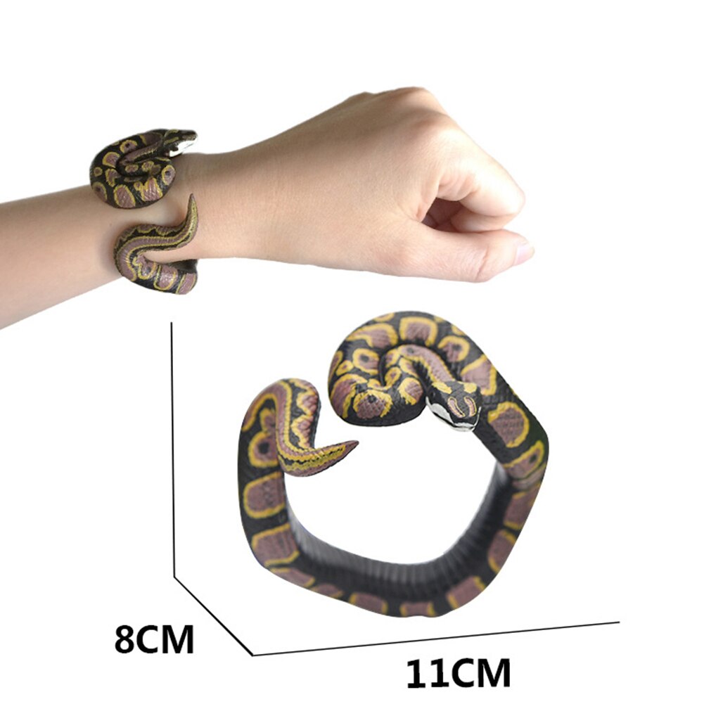 Simulation PVC Python Snake Bracelet Prank Tricks ... – Grandado