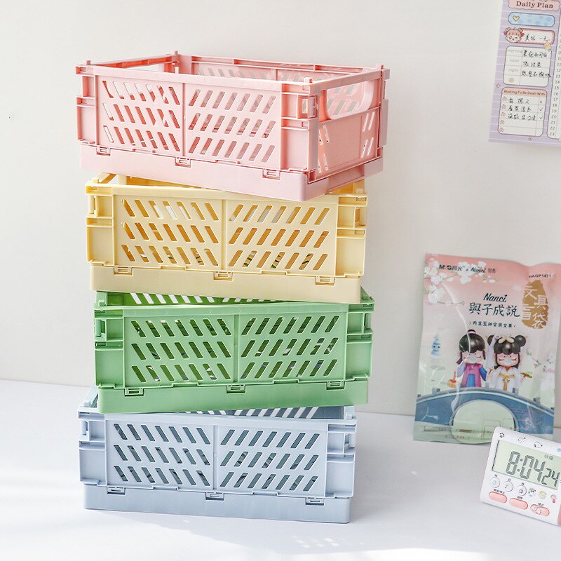 Mini Stackable Decor Stacking Folding Plastic Stor... – Vicedeal