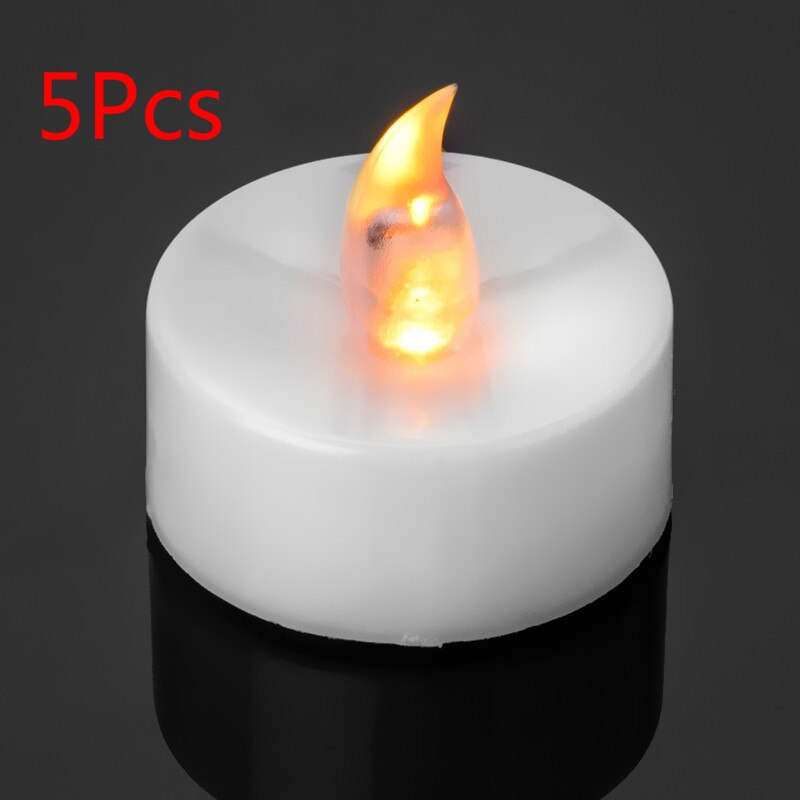 5Pcs Led Candle Flameless Candle Portable Color Ch... – Grandado