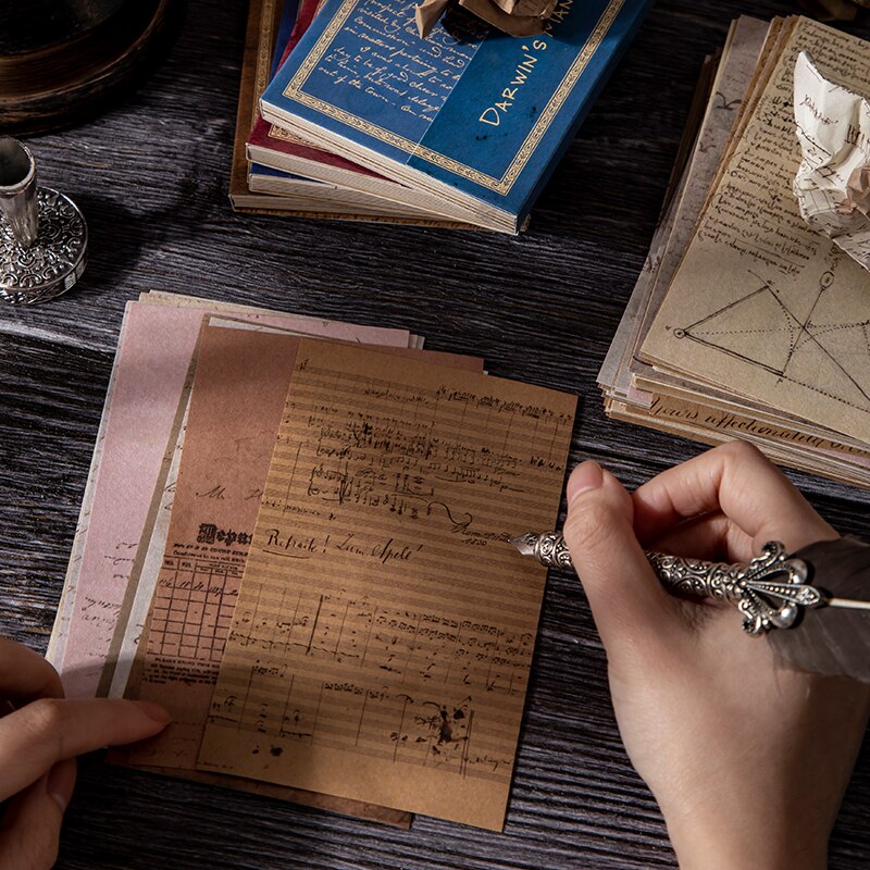 60Pcs Sheet Music Manuscript Mix Material Paper Ju... – Grandado