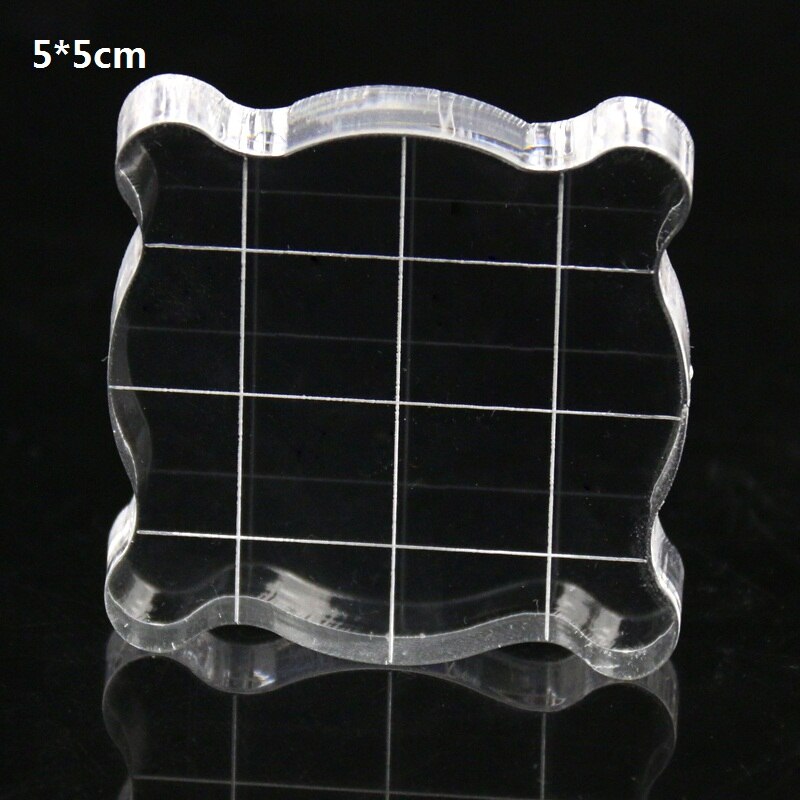 DABOXIBO Lined Stamp Block Transparency Acrylic pa... – Grandado