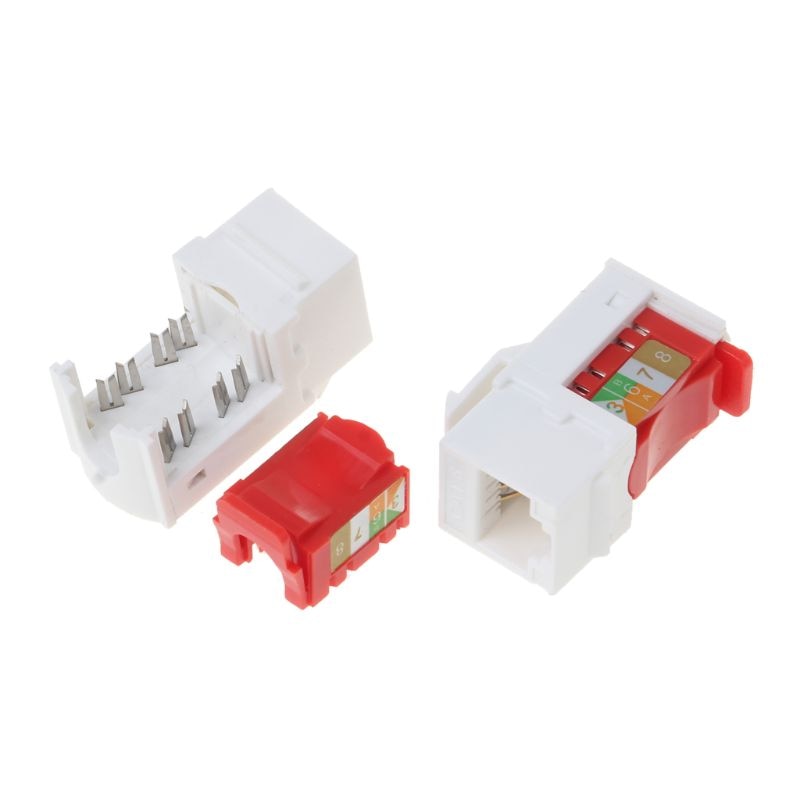 2pcs Cat6 Network Module Information Socket Rj45 C Grandado