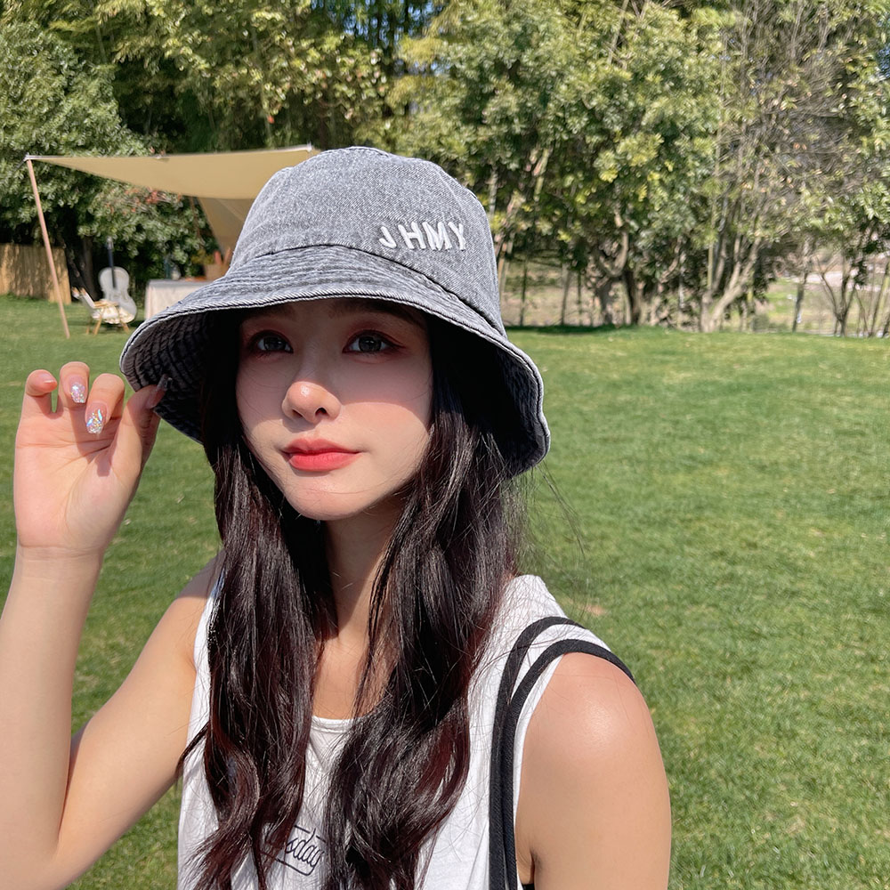 Letter sun hats cowboy hats Bucket hat straw cowbo... – Vicedeal