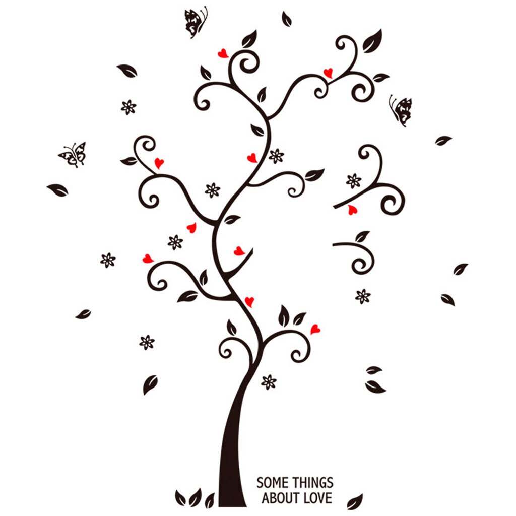 Some Things About Love Memory Photo Tree Wall Stic... – Grandado