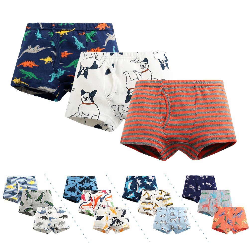 1-10T 3 PCS Lot Teenager And Baby Boy Boxer Shorts... – Vicedeal