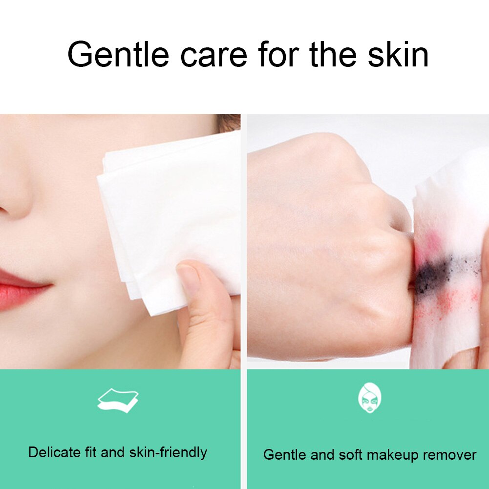 100pcs Cotton Pads Makeup Remover Pads Organic Squ... – Grandado