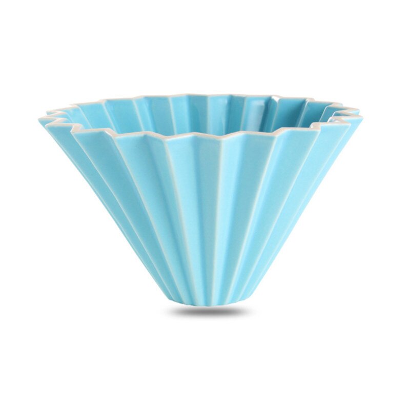 European Ceramic Origami Style V60 Filter Cup Coff... – Grandado